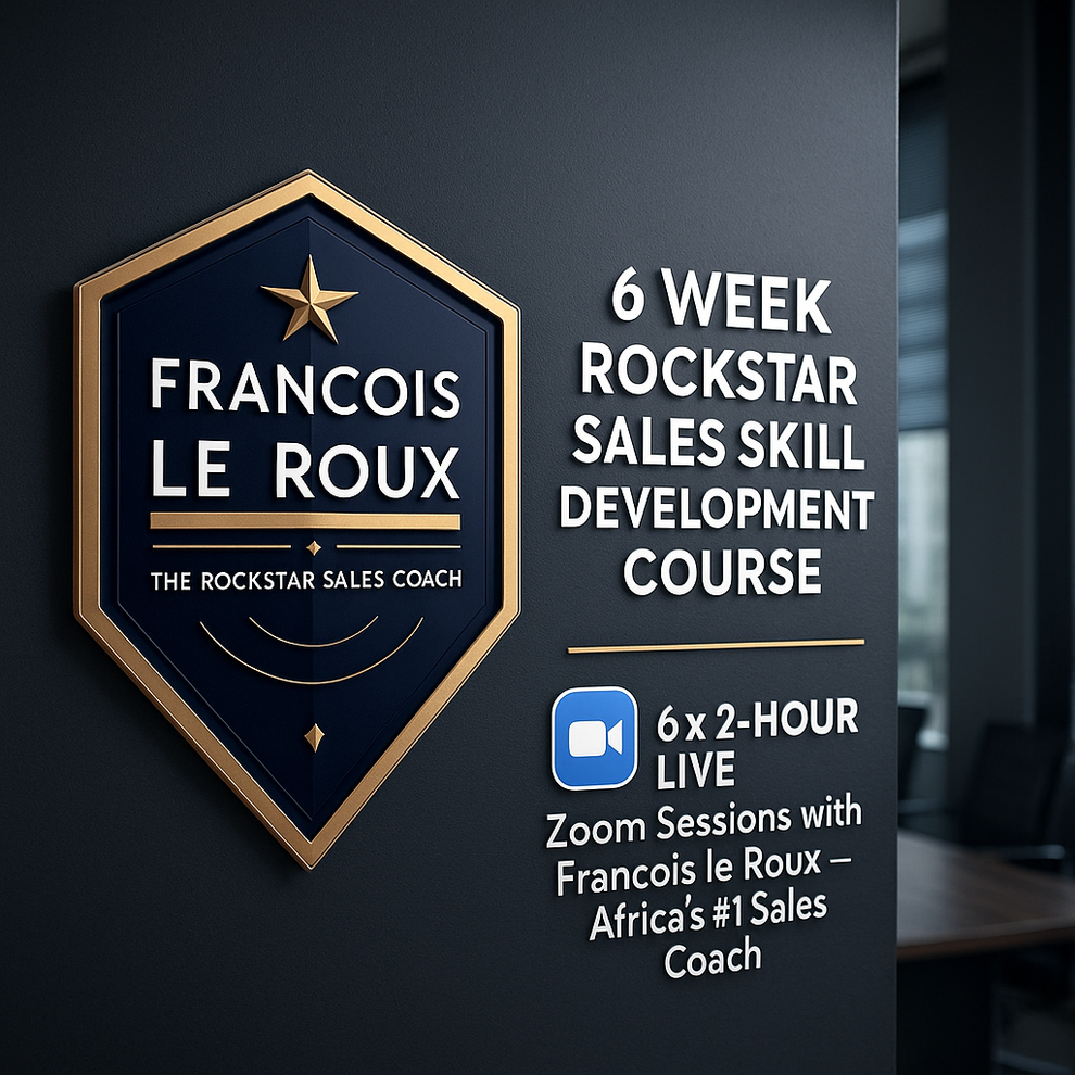 INDIVUAL AND CORPORATE SALES COURSES – Rockstar Sales Coach